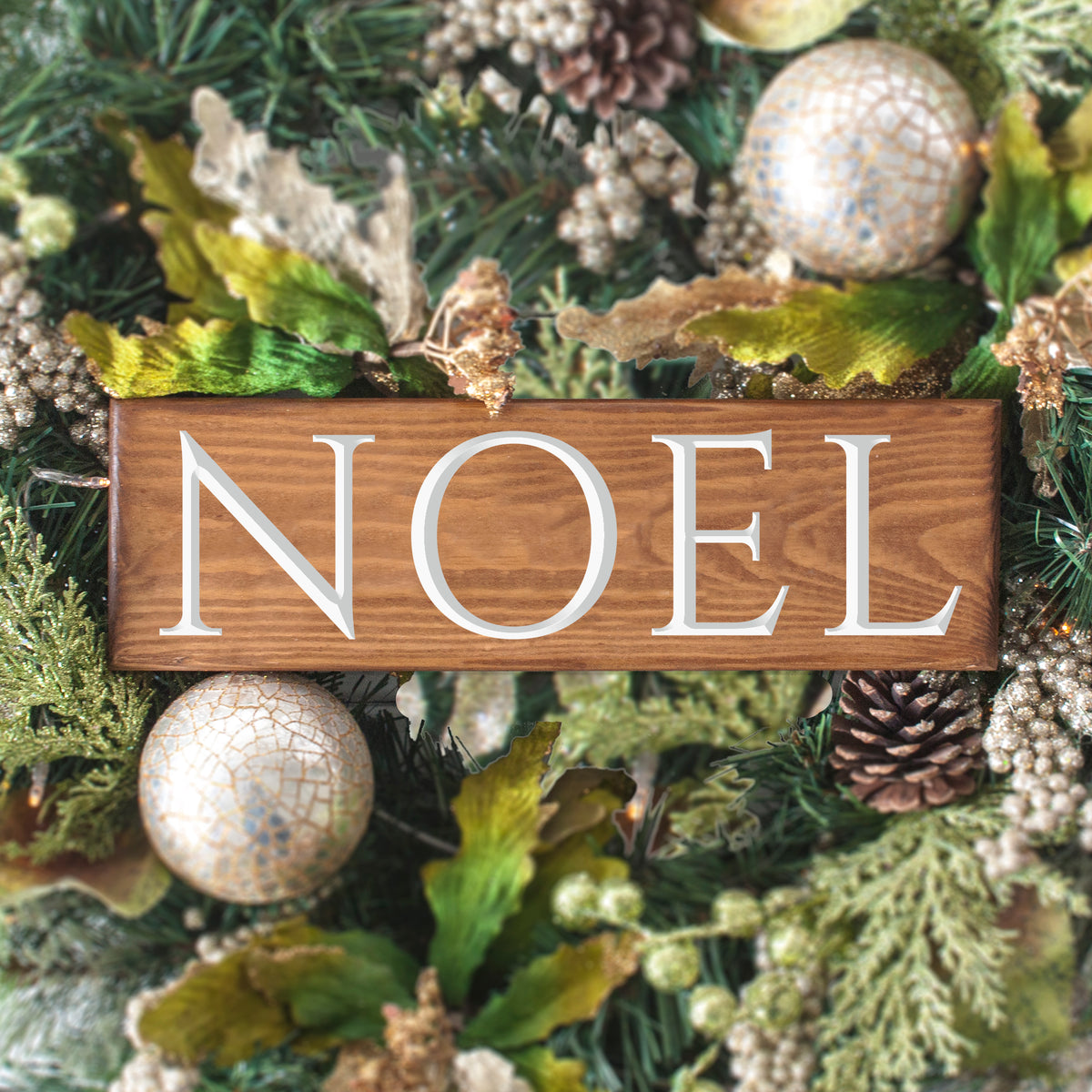 Rustic 'NOEL' Sign – PeakHeritage