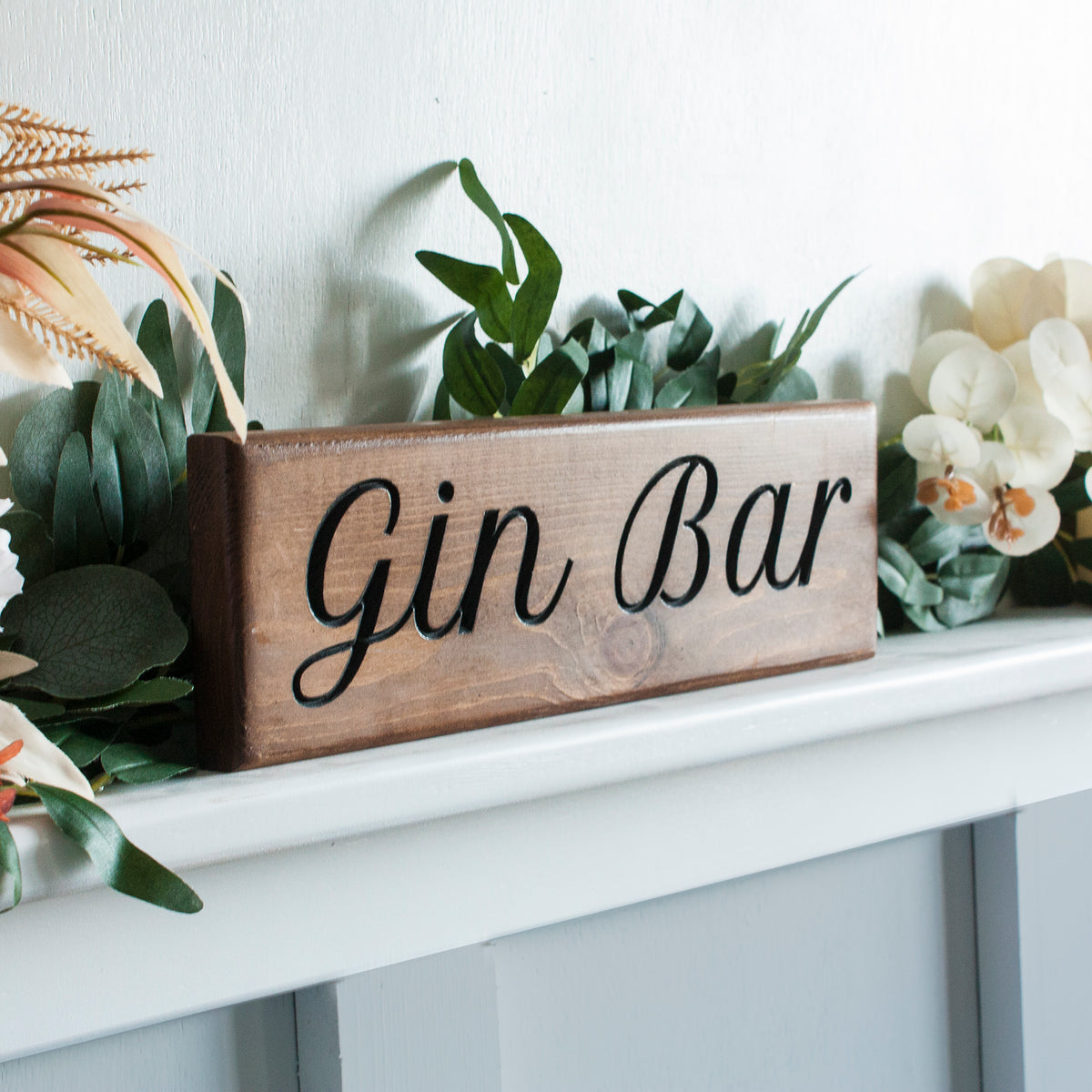 Rustic Gin Bar Sign – PeakHeritage