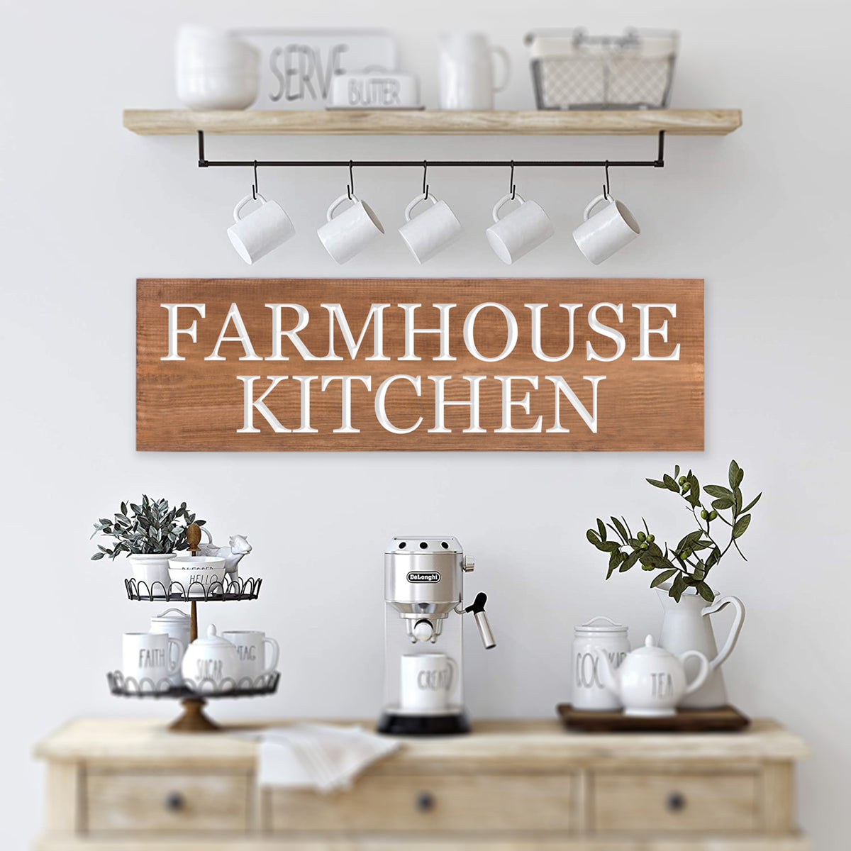 Farmhouse Sign - FARMHOUSE KITCHEN – PeakHeritage