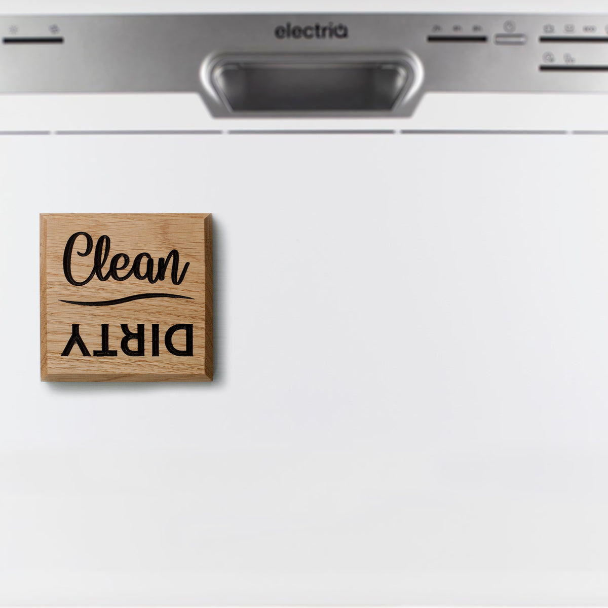 Magnetic Oak Dishwasher Sign – PeakHeritage