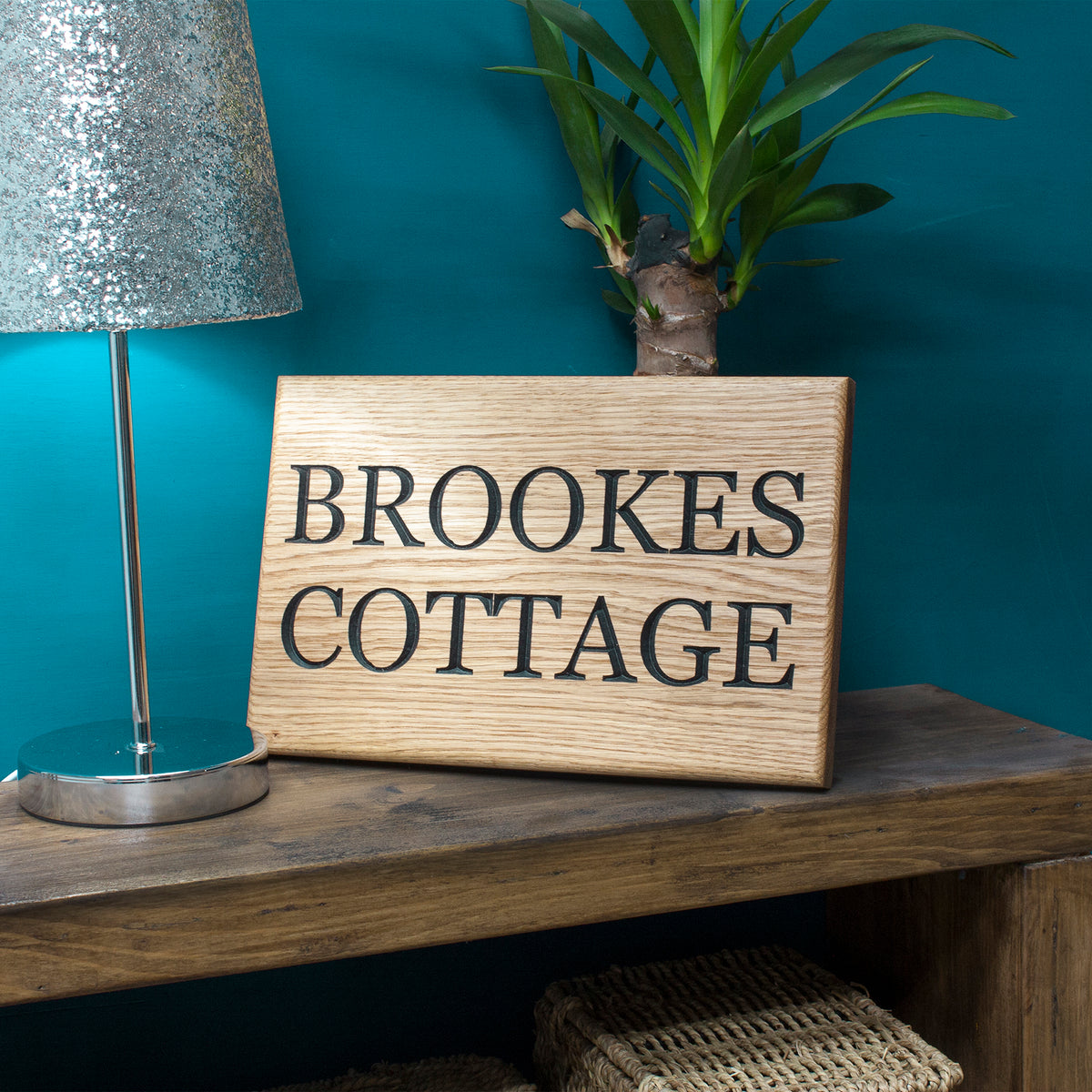 Oak House Sign (Multiple Sizes) – PeakHeritage