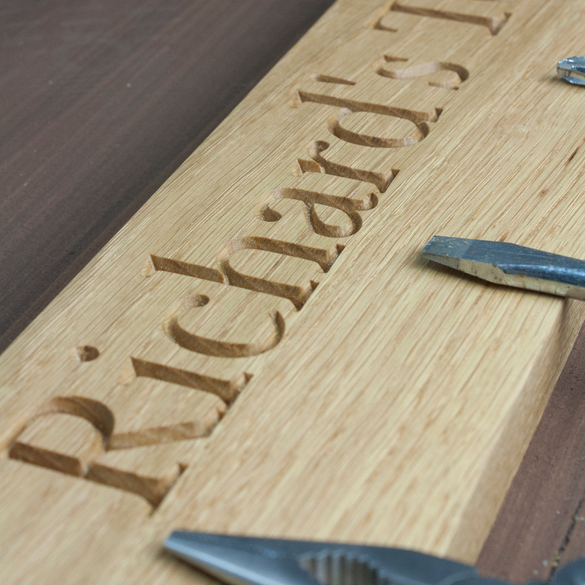 Magnetic Oak Tool Rack – PeakHeritage