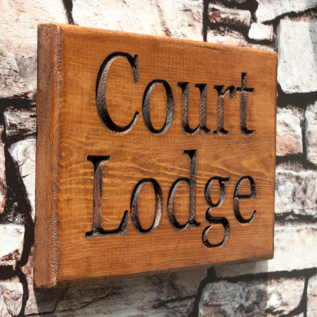 Rustic House Sign Large – PeakHeritage