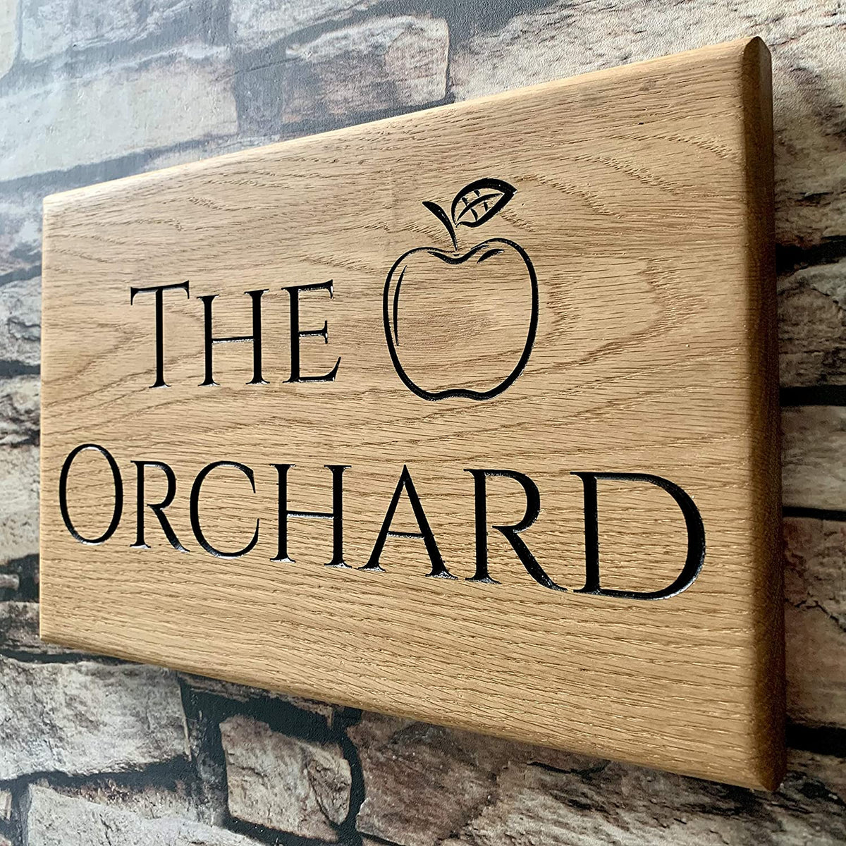 Oak House Sign with Image – PeakHeritage